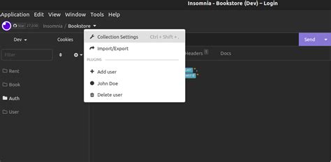 github gabrieljsilva insomnia plugin user picker register a user