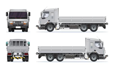Perspective Lorry Vector Art Icons And Graphics For Free Download