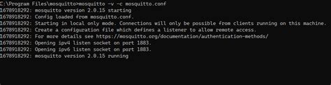 Mosquitto Mqtt Broker On Windows Installation Ultimate Guide Cedalo