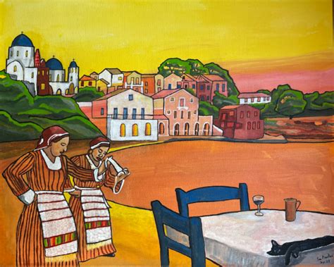 Ian Macrae Grecian Dancing Ladies Ellis House Community Art Centre