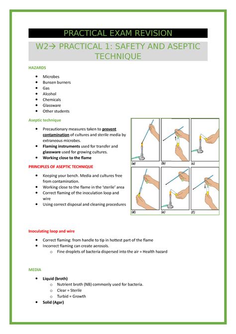 Practical Exam Revision Practical Exam Revision W2 Practical 1
