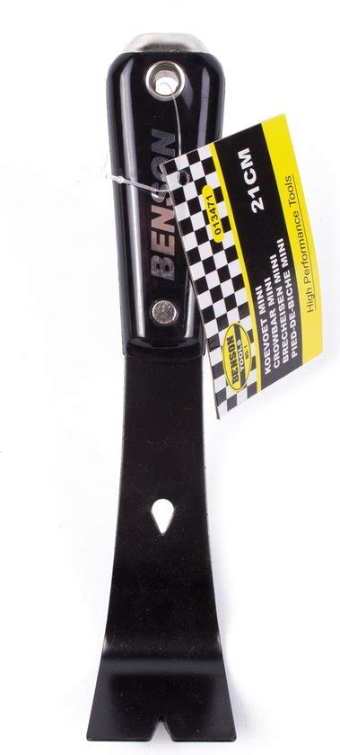 Benson Mini Koevoet Compact 21 Cm Duurzaam Stevige Grip Bol