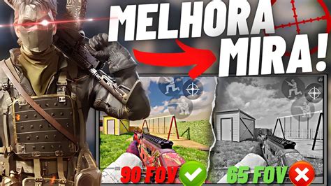 Melhore Sua Mira Com O Fovcdv Perfeito No Call Of Duty Mobile Youtube