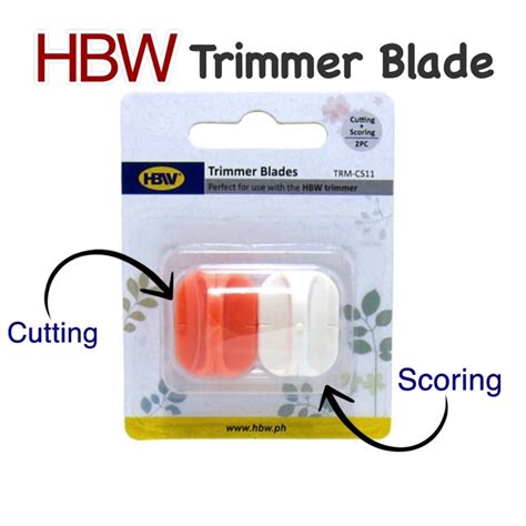 Hbw Trimmer Blade And Scorer Lazada Ph