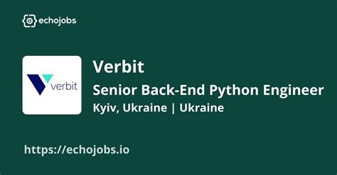 Verbit Is Hiring Senior Back End Python Engineer Remote Typescript Api R Docker Net Sql