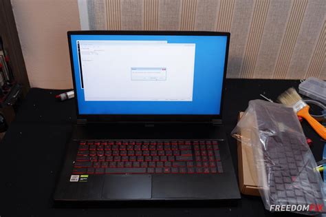 รับเปลี่ยนคีย์บอร์ดโน๊ตบุ๊ค Msi Gf75 มีไฟ คีย์บอร์ดเสีย กดไม่ติด ปุ่มพัง ปุ่มเสีย ปุ่มค้าง ราคา