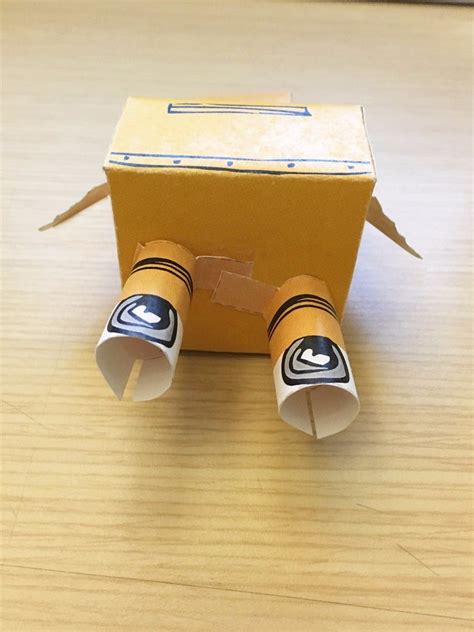 Instructables Official Papercraft Robot 7 Steps With Pictures Instructables