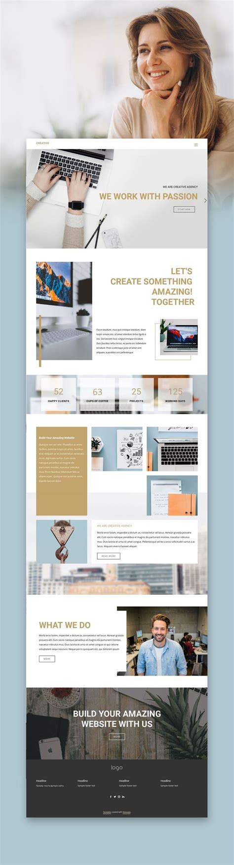 Free Website Template By Nicepage