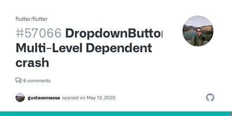 Dropdownbuttonformfield Multi Level Dependent Crash · Issue 57066