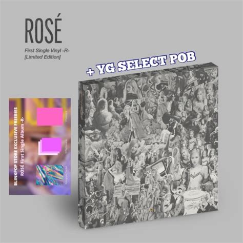 Blackpink RosÉ First Single Album R Limited Edition Vinyl Lp Rose