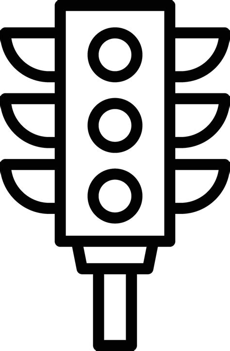 Traffic Control Vector Icon 36412809 Vector Art At Vecteezy