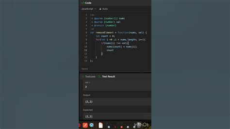 28remove Element Leetcode Leetcode Coding Coding Challenge