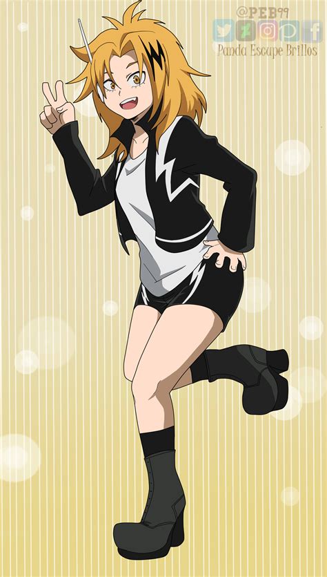 Kaminari Denki Female Version Bnha Genderbend By Peb99 On Deviantart