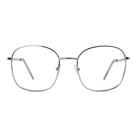 Chic Oversized Wire Frame Eyeglasses Comfy And Stylish See 7936