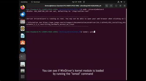 Windriver Quick Loading A Kernel Module Utilizing A Wdreg On Linux Jungo Windriver