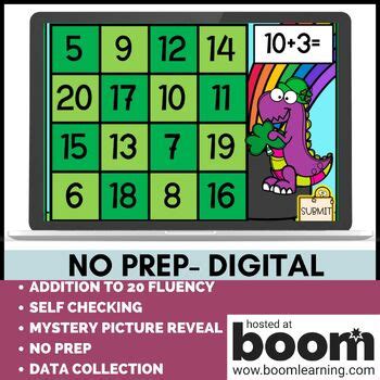 St Patrick S Day Math Game Addition To By Rogan S Readers TPT