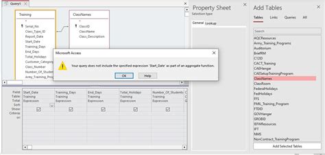 Solved I Am Trying To Create A Query To Join Two Tables And