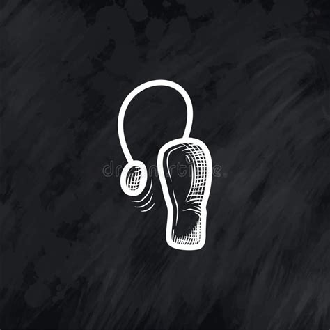 Icono De Los Auriculares Bluetooth Conexi n Inal mbrica Ilustración del Vector Ilustración de