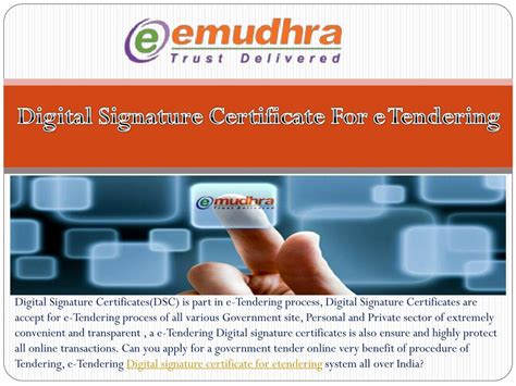 Ppt No 1 Digital Signature Certificate In India Powerpoint