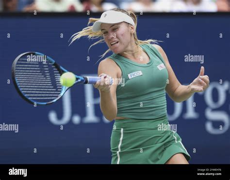Tennis Player Sofia Kenin In Action At The Us Open 2024 Championships Billie Jean King Tennis