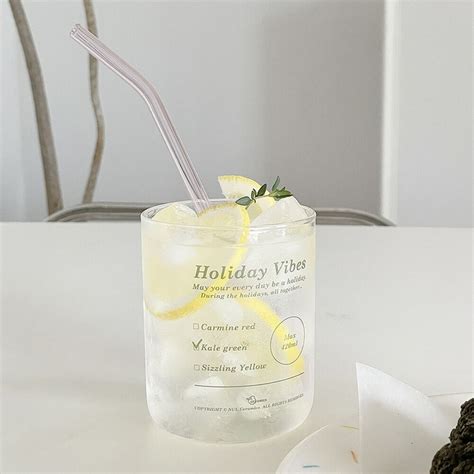 내열유리빨대 커피 스무디 에이드 투명 스트로우 제로웨이스트 감도 깊은 취향 셀렉트샵 29cm