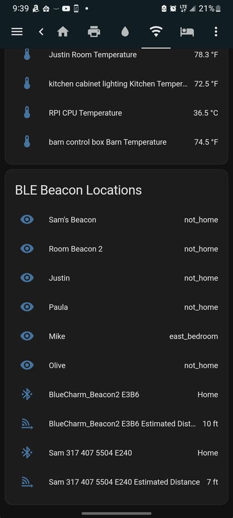 Ibeacon And Android Companion App For Proximity Tracking Configuration Home Assistant Community