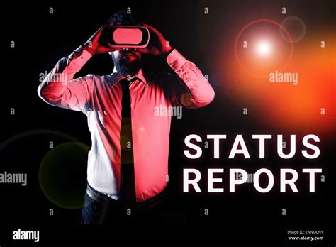 Text Caption Presenting Status Report Conceptual Photo Update Summary