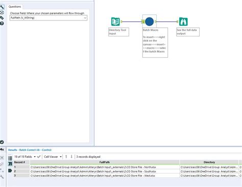 Solved Batch Input Macro Help Alteryx Community