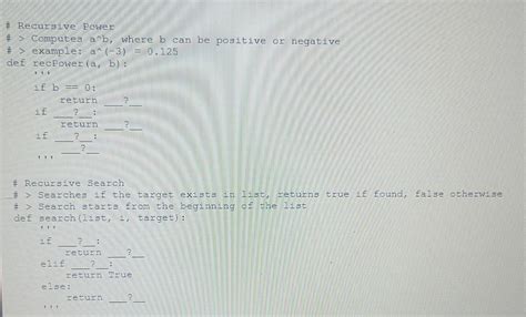 Solved I Am Creating A Program In Python Using Recursion