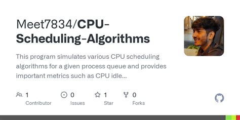 Github Meet7834cpu Scheduling Algorithms This Program Simulates Various Cpu Scheduling