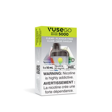 Vuse Disposable Go Edition 5000 Clear Ottawavape