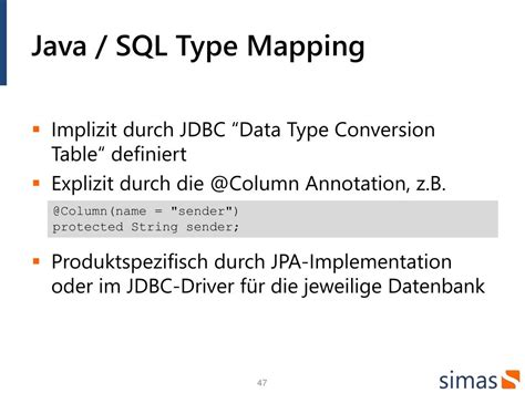 ppt objektrelationales mapping mit jpa 2 0 powerpoint presentation free download id 4178303