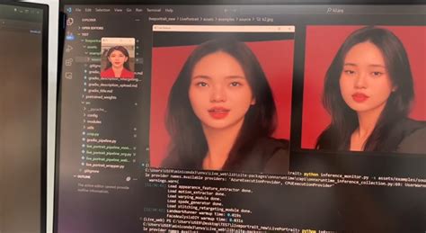 live portrait monitor live portrait monitor live portrait monitor 这是一款基于实时人像动画效果的工具，可以通过摄像头或监视器的