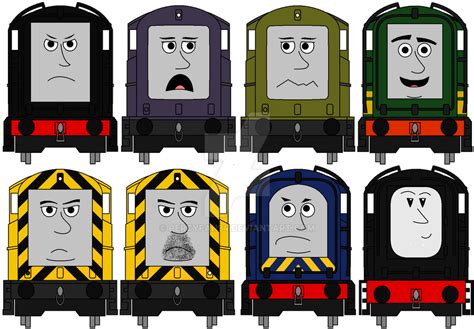 The Br Class 08 Diesels By Percyfan94 On Deviantart