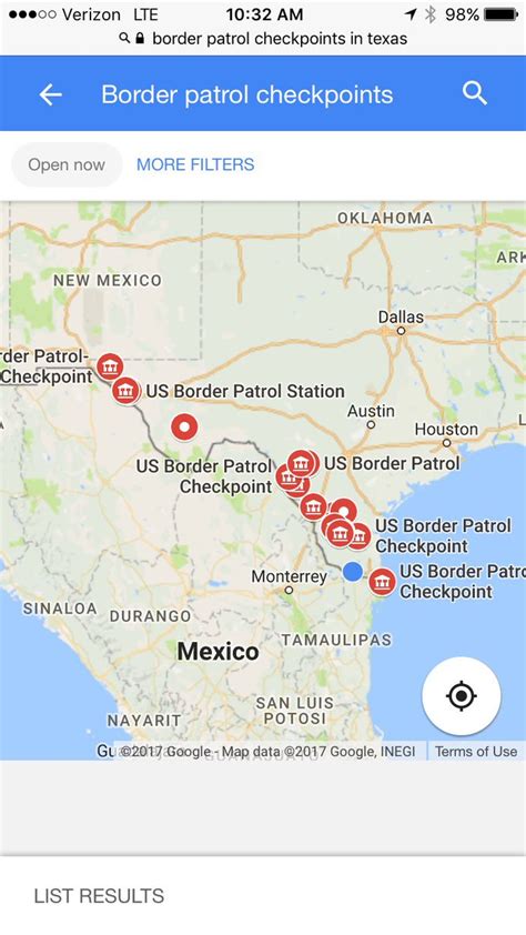 Border Patrol Checkpoints Map 2025 Khalil Veda