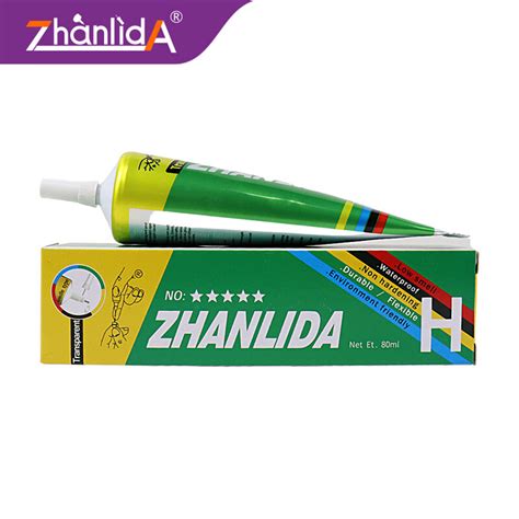 Zhanlida H 슈퍼 접착제 장식 보석 다이아몬드 반지 라인석 투명 접촉 방수 접착 본드 섬유 의류 스톤 사무실 접착제 및 테이프