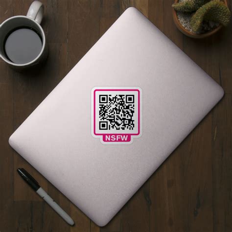 Rick Roll NSFW QR Code Rick Roll Sticker TeePublic