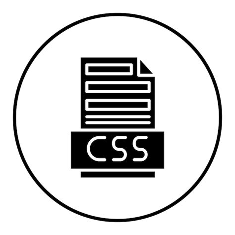 Premium Vector Css File Vector Icon Can Be Used For Coding And Development Iconset
