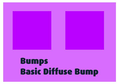 Bumps Basic Diffuse Bump
