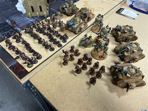 Astra Militarum Vs Genestealer Cult 2000 Points 40k Blog