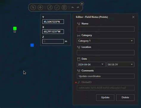 Editing Feature Service Coordinates Esri Community