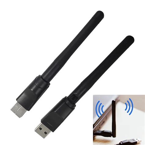 통신안테나 무선 네트워크 카드 미니 Usb 와이파이 어댑터 Pc 윈도우용 Lan 무선 와이파이 수신기 안테나 150mbps