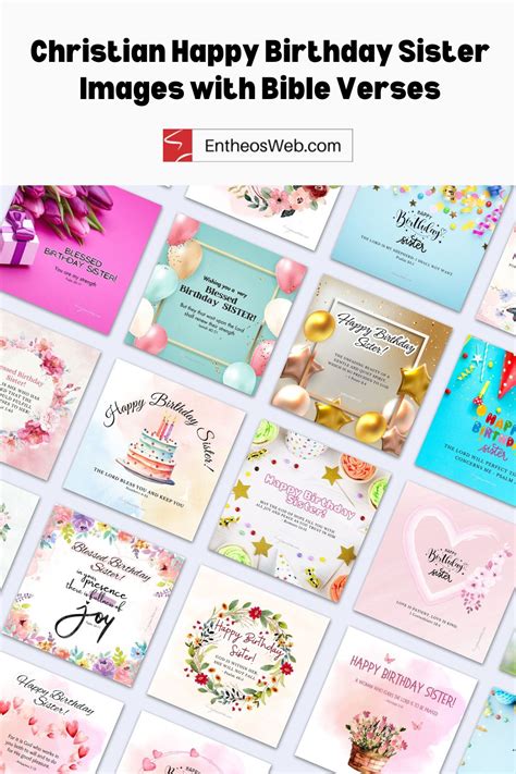 Christian Happy Birthday Sister Images With Bible Verses Entheosweb