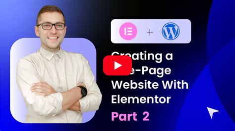 Building Your One Page Website From Scratch Using Elementor