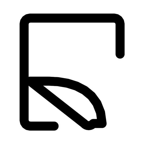 Curve Arrow Down 5 Vector SVG Icon SVG Repo