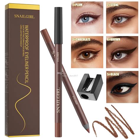 Snailgirl Waterproof Eyeliner Gel Pen Colorfast Long Lasting Anti