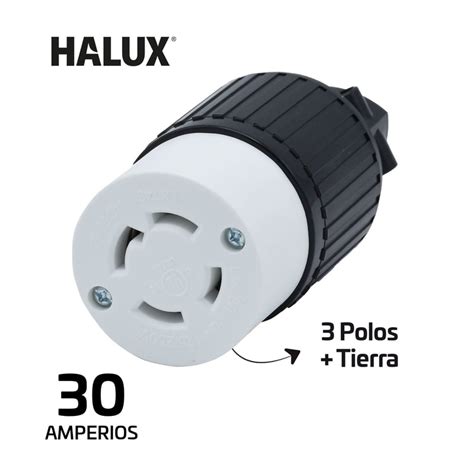 Toma Aerea De Seguridad Hembra De 4 Polos Halux Halux