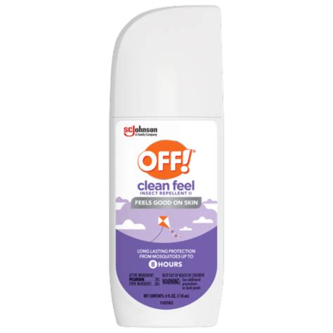 Off ® Clean Feel Bug Spray And Insect Repellent 4 Fl Oz King Soopers