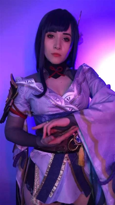 Raiden Shogun Genshin Impact Cosplay Game Cosplay Video Cosplay
