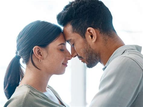 Love Couple And Care In Home With Connection For Bonding Trust And Commitment In Relationship